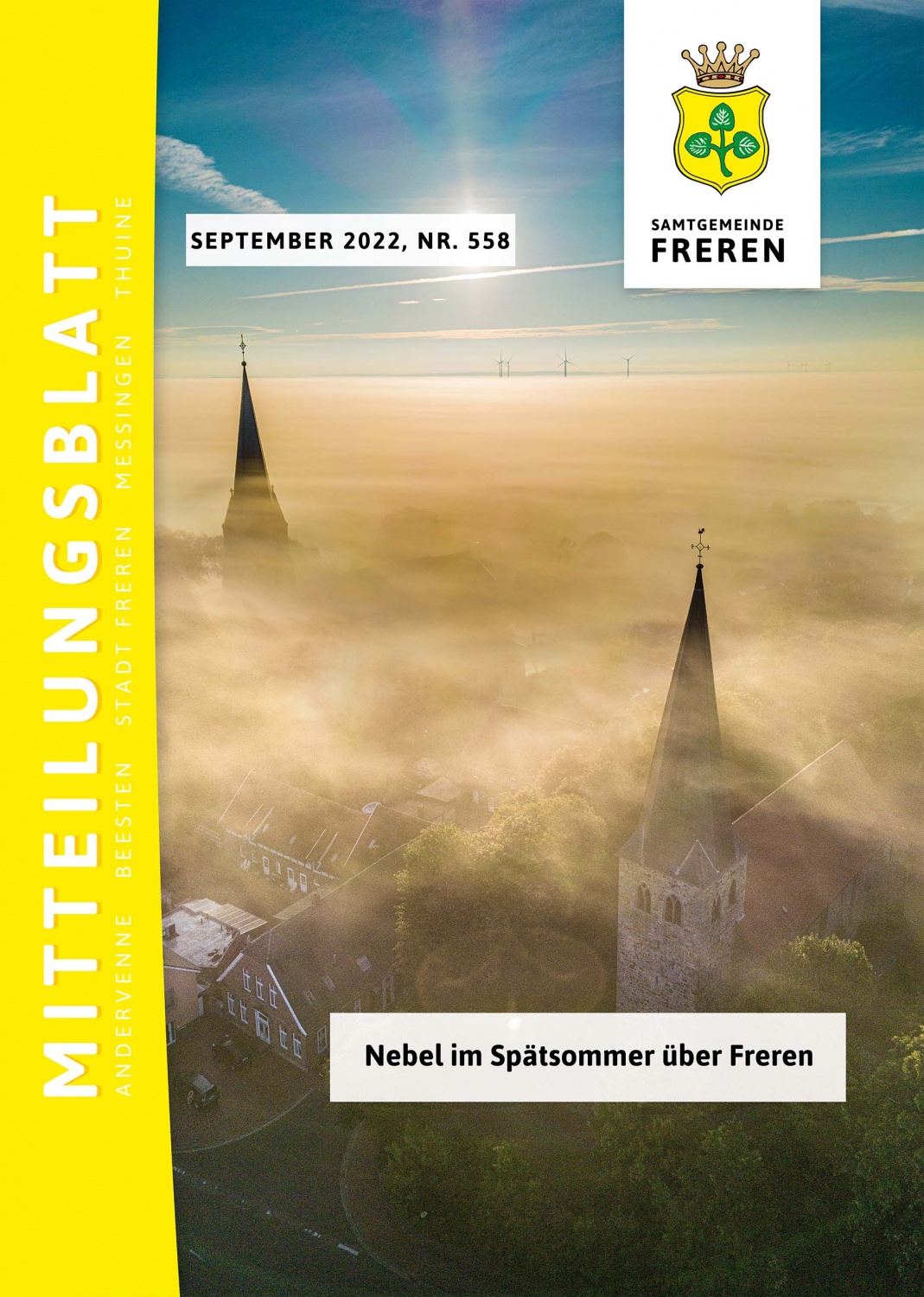 Samtgemeinde Freren - Online-Ausgaben - Mitteilungsblatt - Rathaus