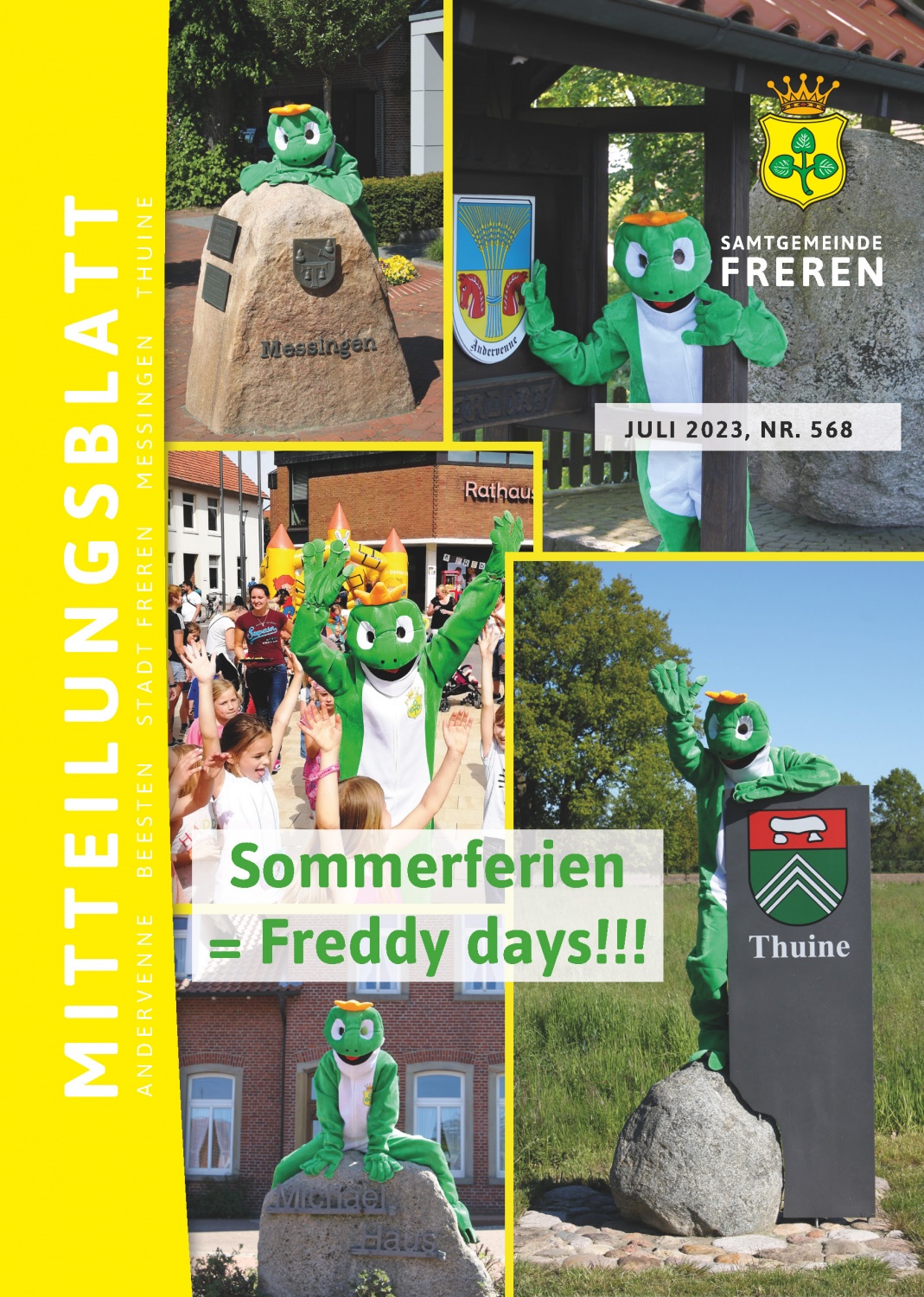 Samtgemeinde Freren - Online-Ausgaben - Mitteilungsblatt - Rathaus