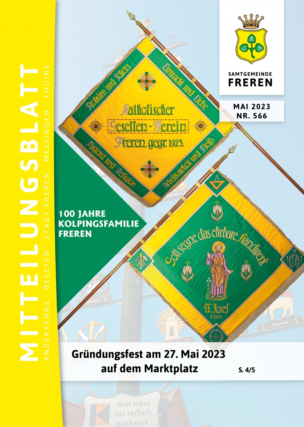 Samtgemeinde Freren - Online-Ausgaben - Mitteilungsblatt - Rathaus