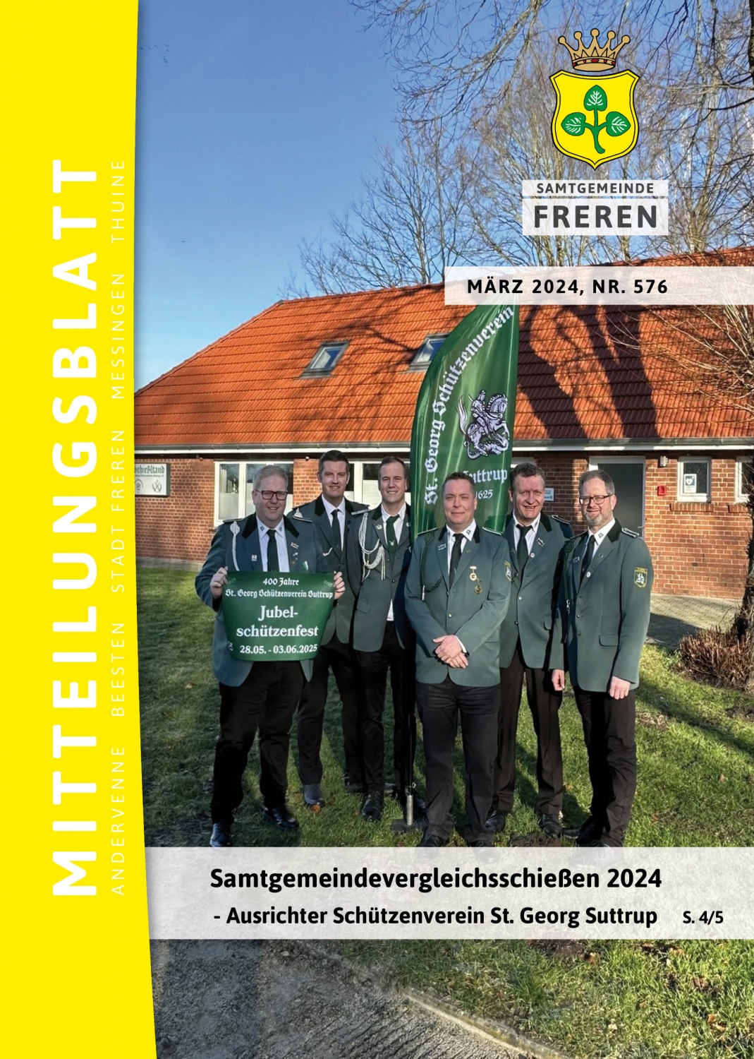 Samtgemeinde Freren - Online-Ausgaben - Mitteilungsblatt - Rathaus