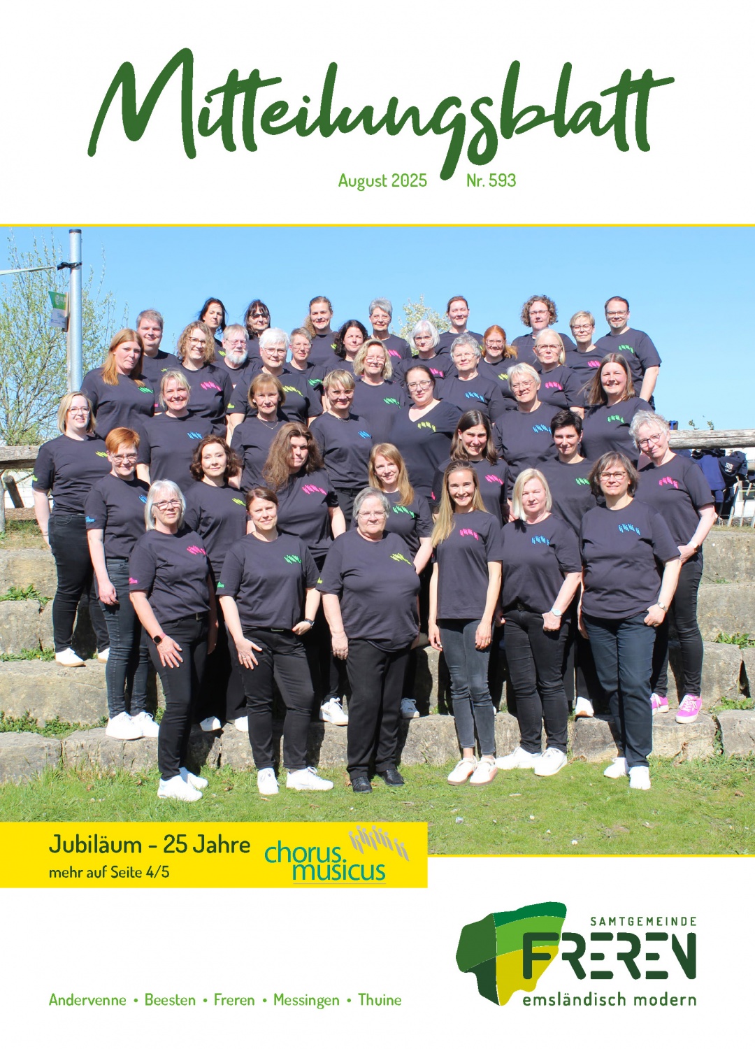 Samtgemeinde Freren - Online-Ausgaben - Mitteilungsblatt - Rathaus